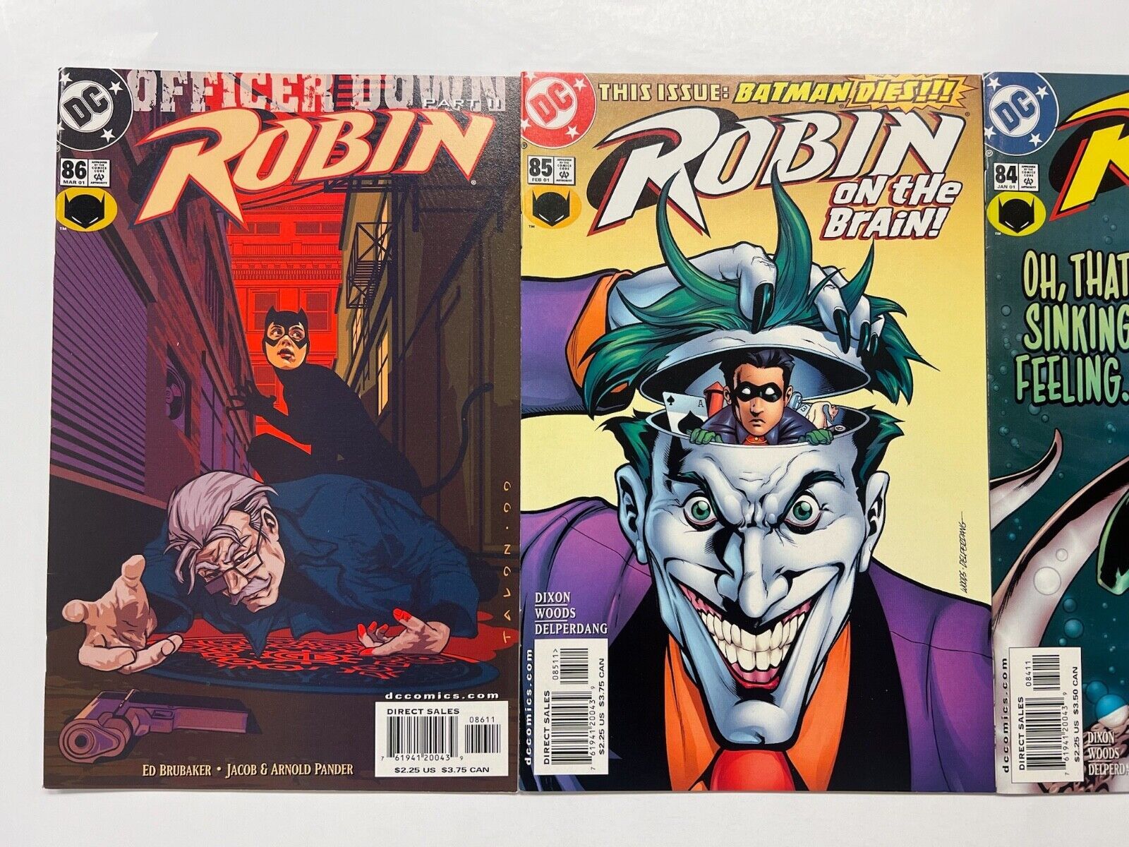 4 Robin DC Comic Books # 83 84 85 86 Superman Batman Flash Wonder Woman ...