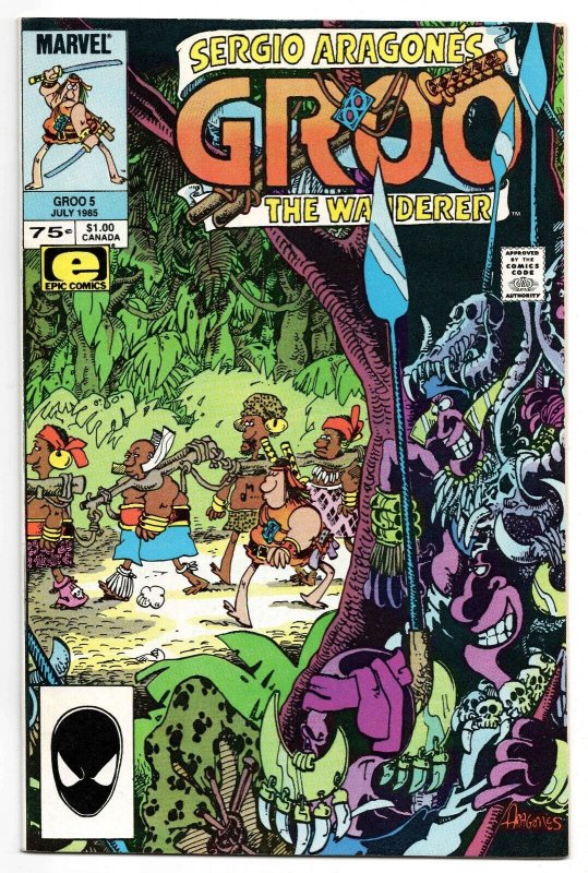 Groo the Wanderer #5 VINTAGE 1985 Marvel Comics | Comic Books - Copper ...