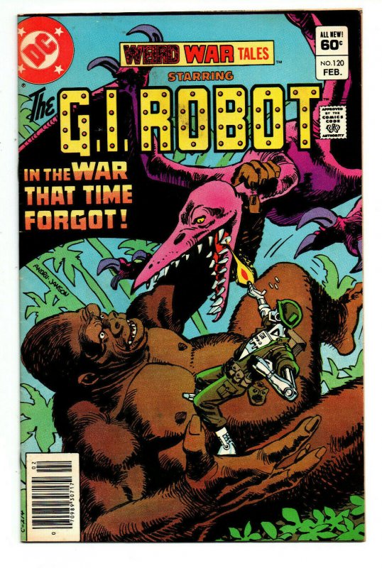Weird War Tales #120 newsstand - GI Robot - 1983 - FN | Comic Books ...