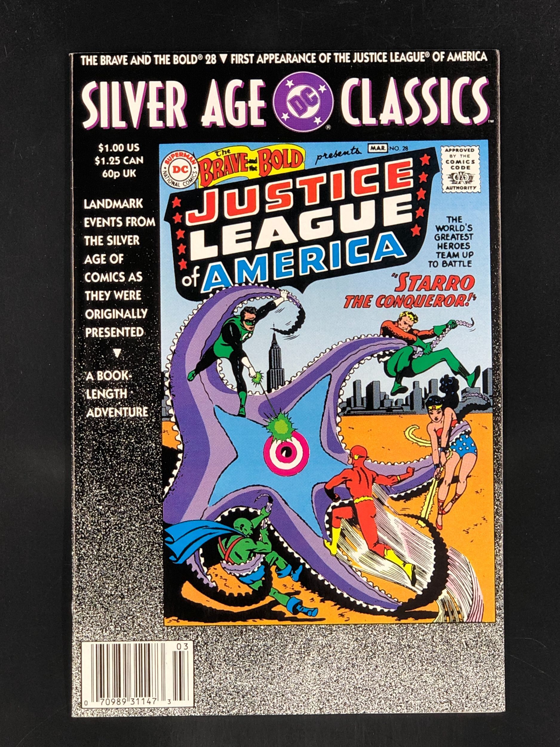 The Brave and the Bold #28 Silver Age Classics Cover (1960) | Comic ...