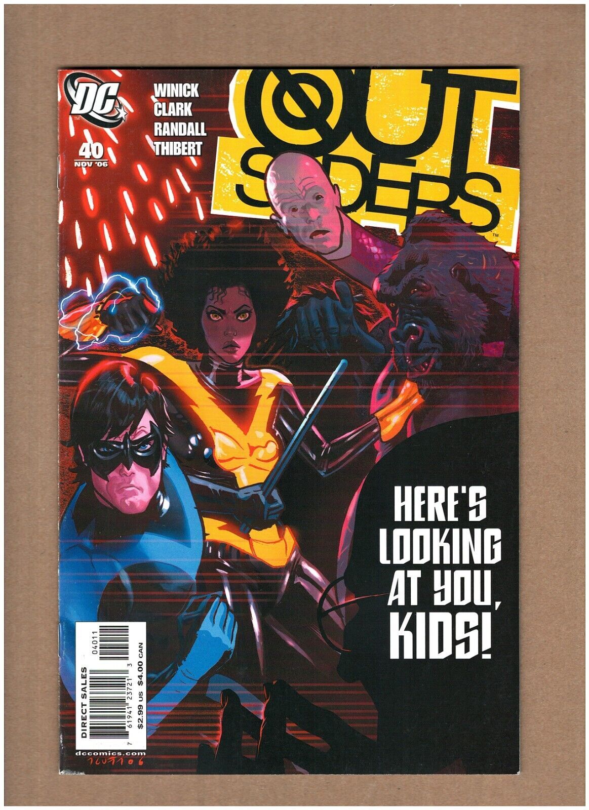 Outsiders #40 DC Comics 2006 Nightwing Metamorpho VF+ 8.5 | Comic Books ...
