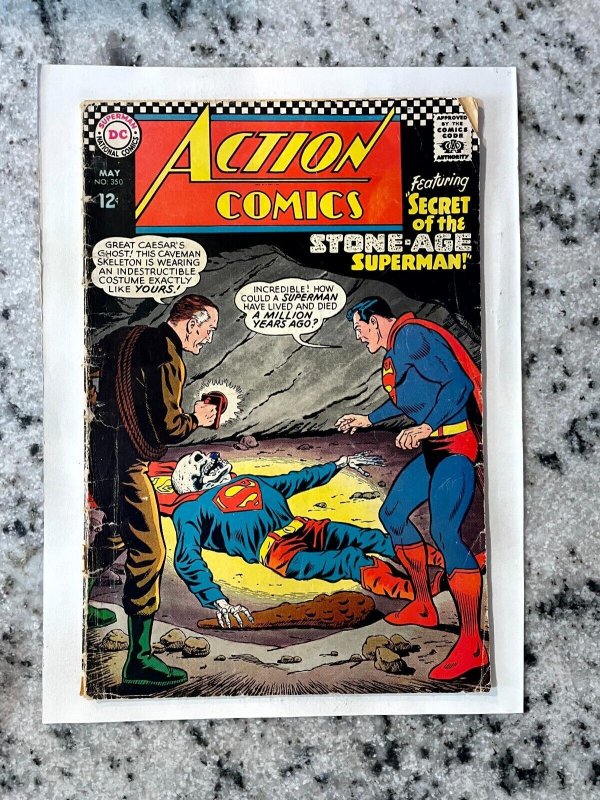 Action Comics # 350 VG DC Comic Book Superman Batman Flash Wonder Woman ...
