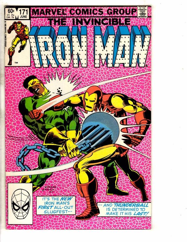 10 Iron Man Marvel Comic Books # 118 169 171 172 173 174 175 177 179 ...