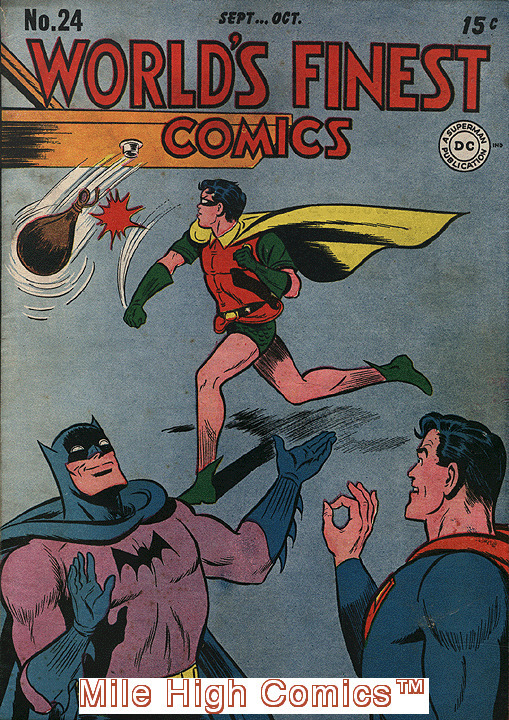 WORLDS FINEST (1941 Series) (DC) (WORLD'S FINEST) #24 Good Comics Book ...