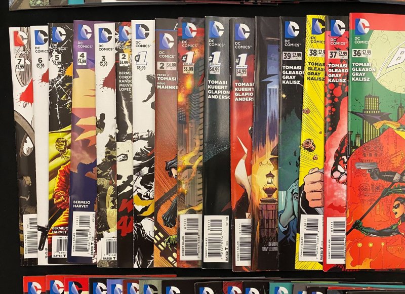 DC New 52: Batman & Robin, Robin/Damian: Son of Batman - 49 book lot ...