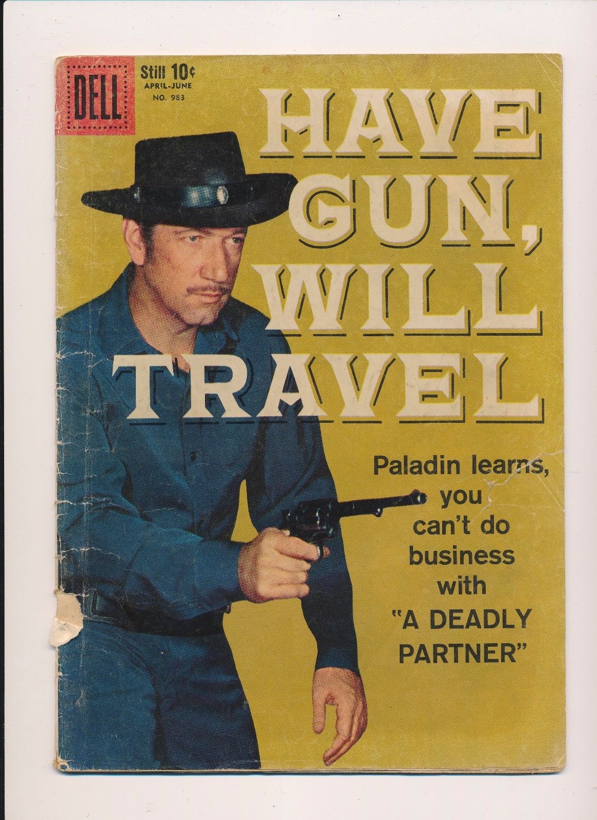 Dell Western Comics HAVE GUN WILL TRAVEL (Photo Cover) #983 Good 1959 ...