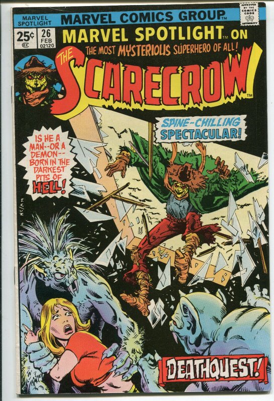 Marvel Spotlight #26 - 1st Scarecrow! - 1976 (Grade 6.5) | Comic Books ...