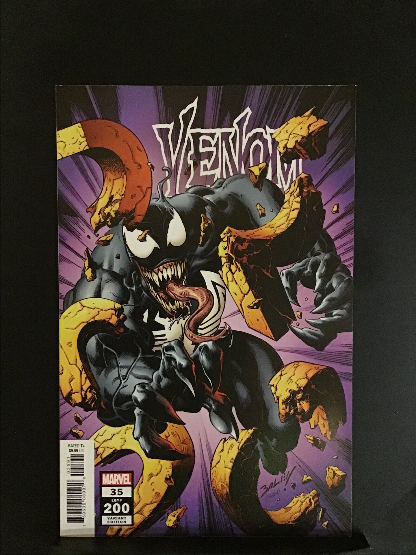Venom #35 Bagley Cvr Debut of Eddie Brock New Powers Dylan Brock ...