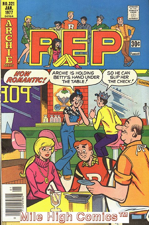 PEP COMICS (1946 Series) (ARCHIE) #321 Very Good Comics Book | Comic ...