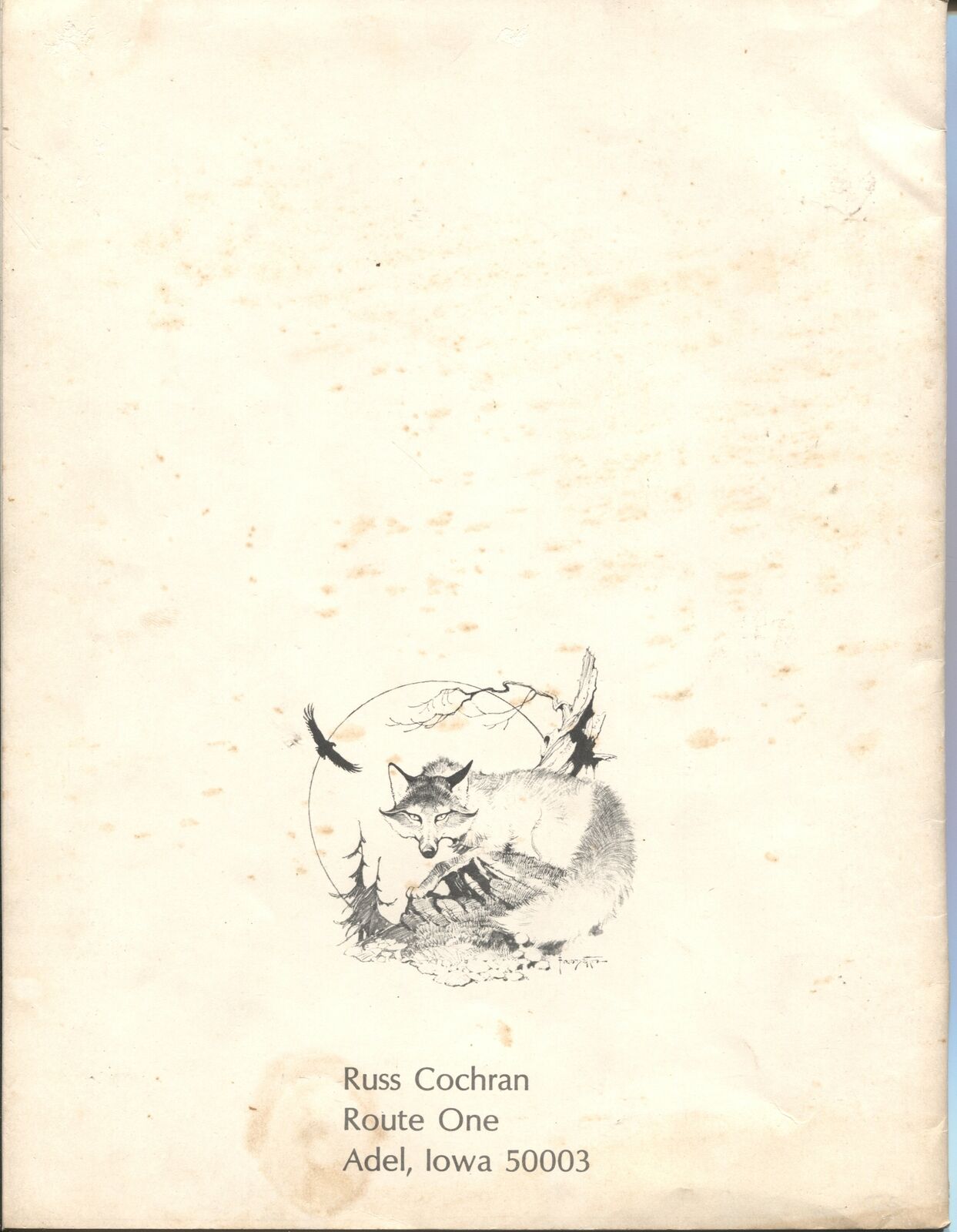 Graphic Gallery #1-1973-Russ Cochran ART Catalog-Frazetta-Barks-Raymond ...