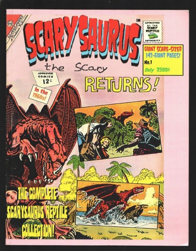 Scary Saurus#1 2012-Reprints the Charlton monster series "Reptisaurus ...