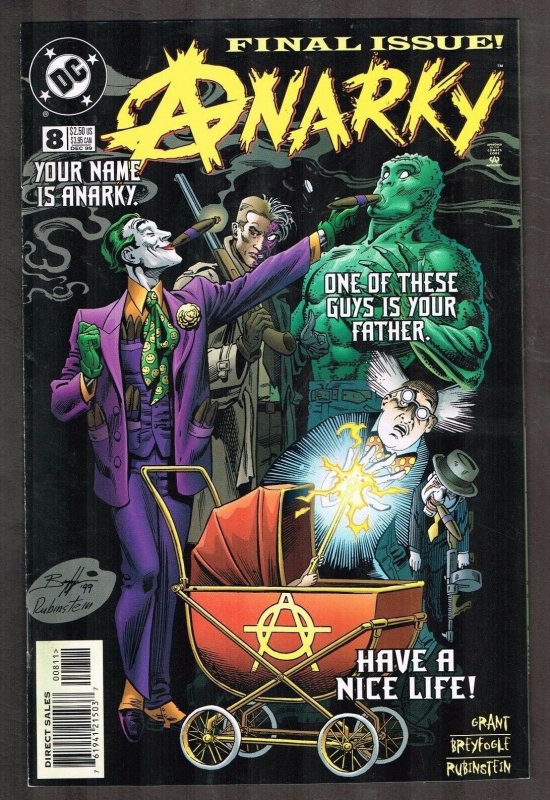 Anarky #8 ~ "The Sins of the Father" / Norm Breyfogle Art & Cvr ~ (9.4 ...
