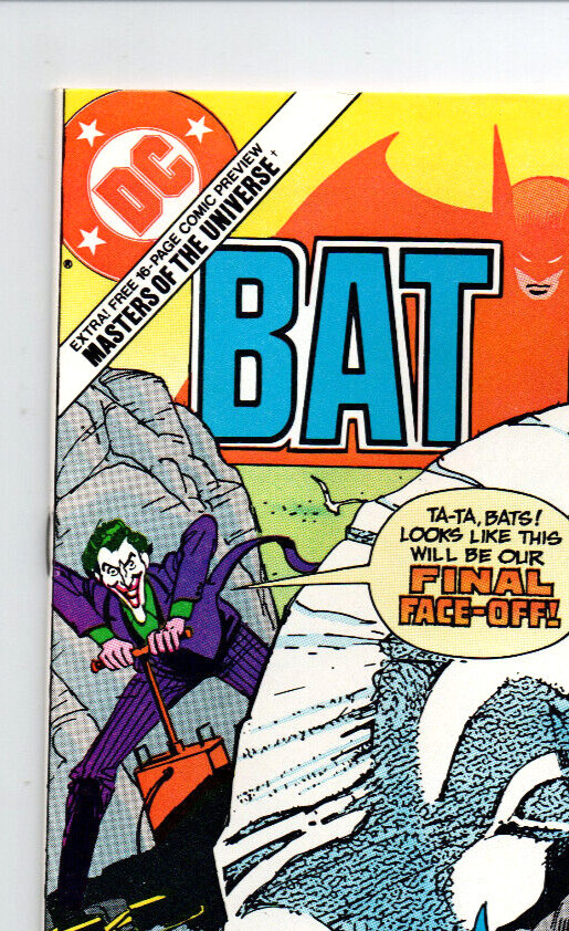 Batman #353 - Joker Cover - Masters of the Universe Preview - 1982 - NM ...