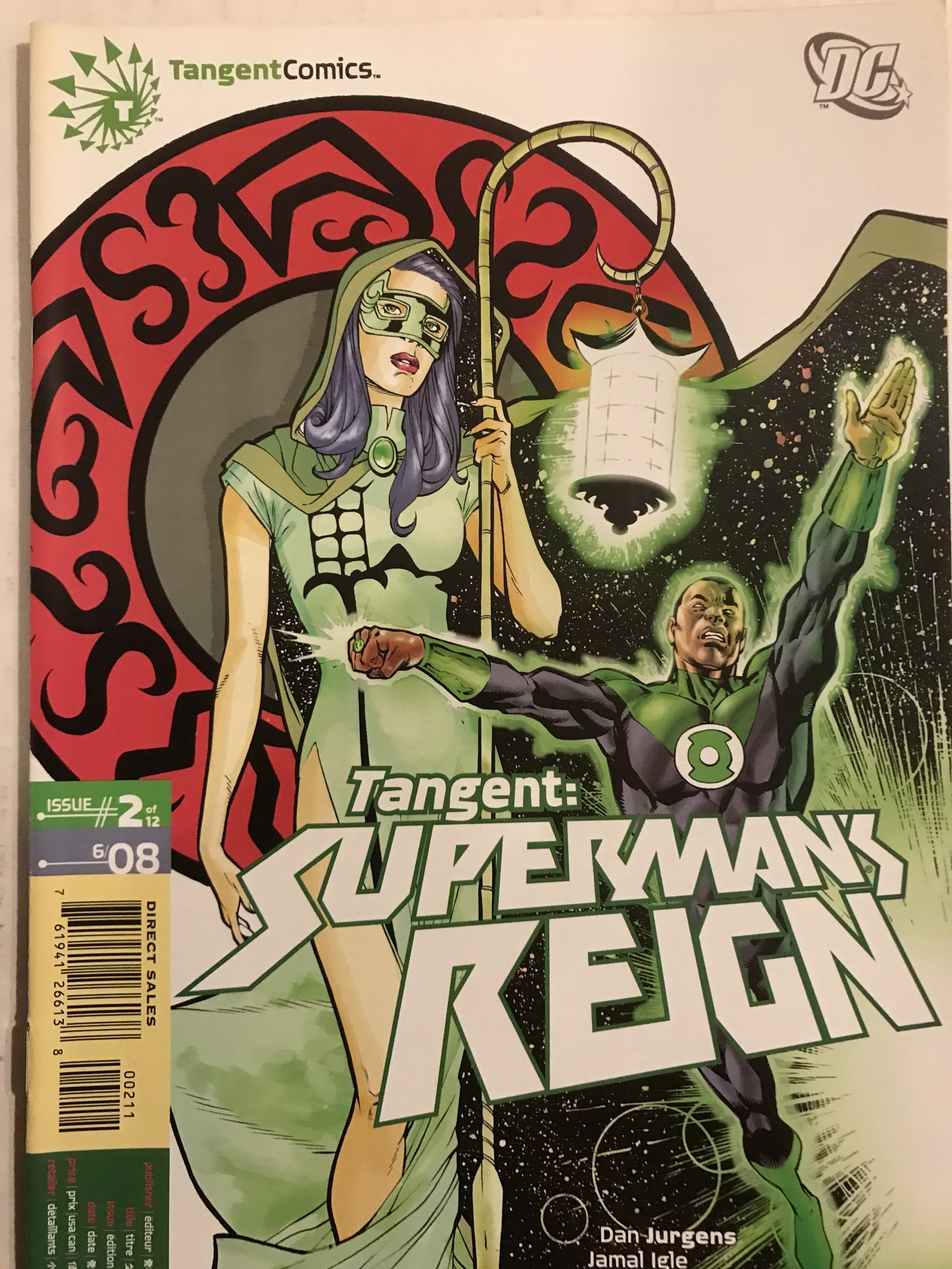 TANGENT: SUPERMAN’S REIGN #2 : DC 6/06 NM-; mini, Dan Jurgens, Green ...