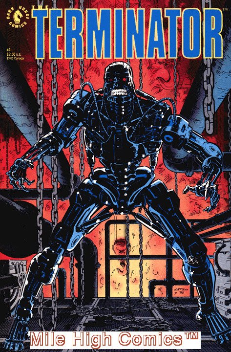 TERMINATOR (1990 Series) (DARK HORSE) #4 Very Good Comics Book | Comic ...