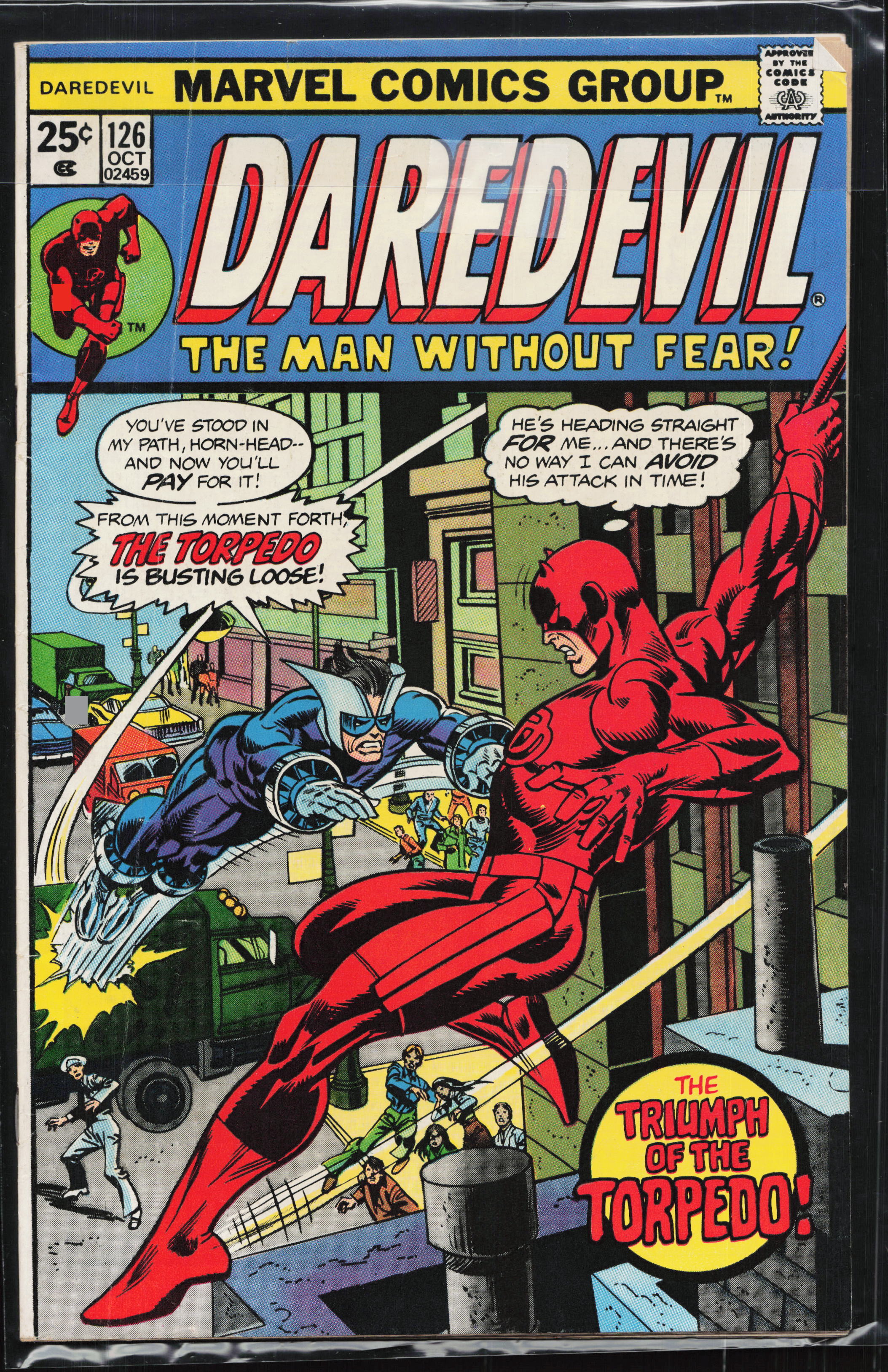Daredevil #126 (1975) Daredevil [Key Issue] | Comic Books - Bronze Age ...