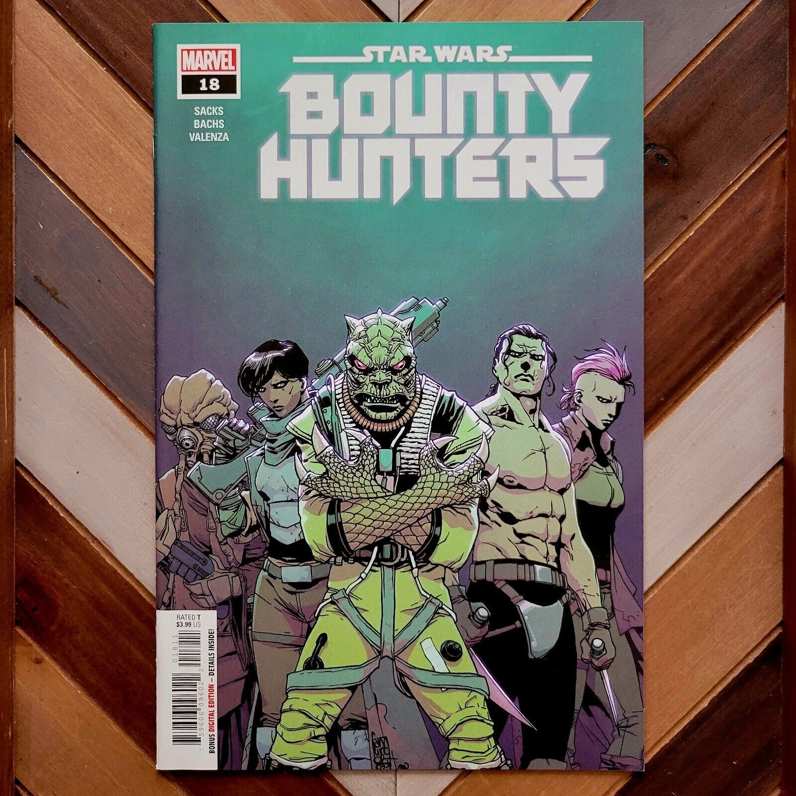 Star Wars: Bounty Hunters #18 (Marvel 2021) NM, T'Onga + Tasu + Zuckuss ...
