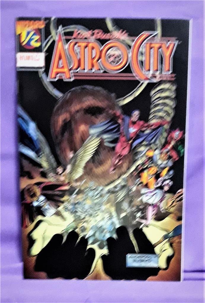 Kurt Busiek's ASTRO CITY Wizard 1/2 Red and Yellow Logo (Homage Comics ...