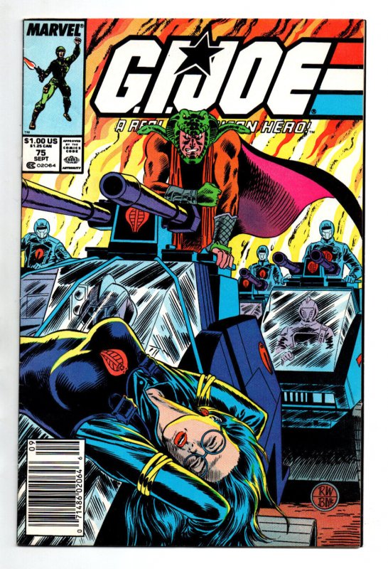 GI Joe A Real American Hero #75 newsstand - Baroness bondage cover ...