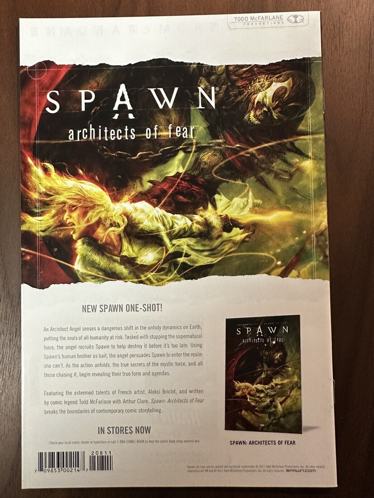 Spawn #208 VF/NM Low Print Run Todd McFarlane & Szymon Kudranski (Image 2011) | Comic Books ...