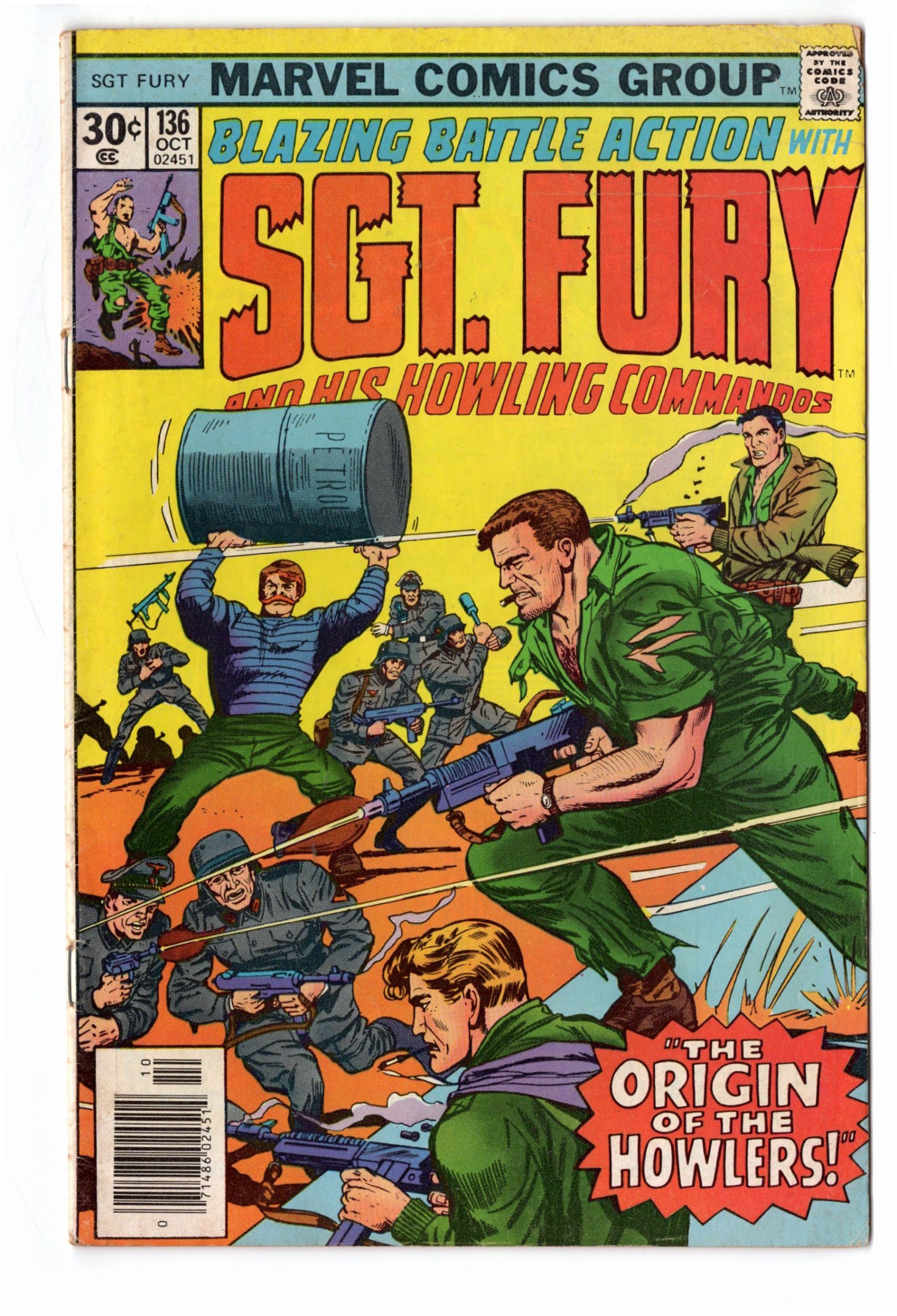 Sgt. Fury and His Howling Commandos #136 (1976) | Comic Books - Bronze ...