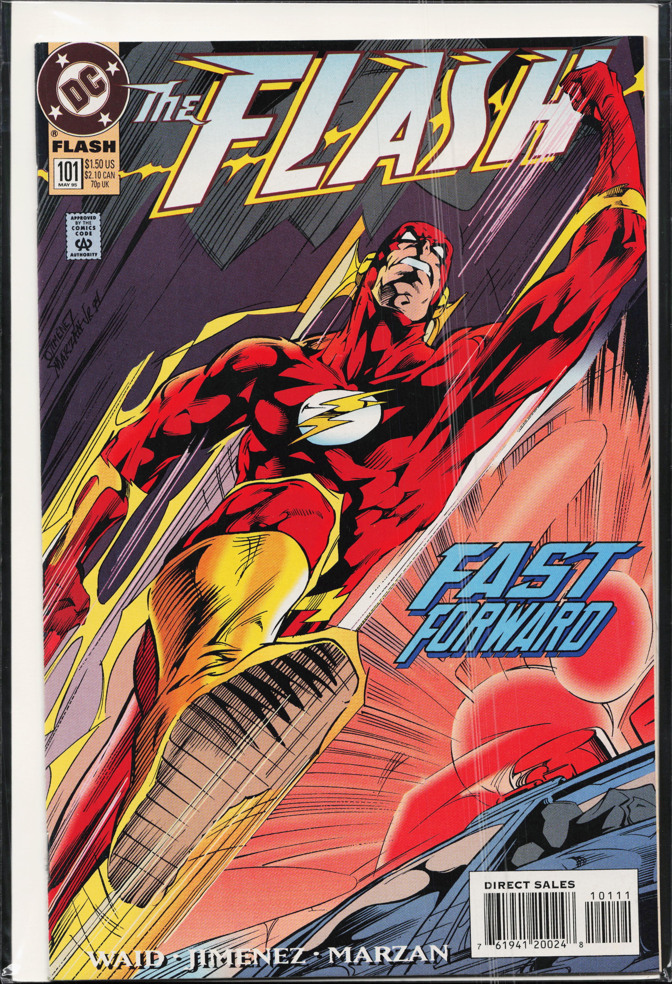 The Flash #101 (1995) | Comic Books - Modern Age, DC Comics / HipComic