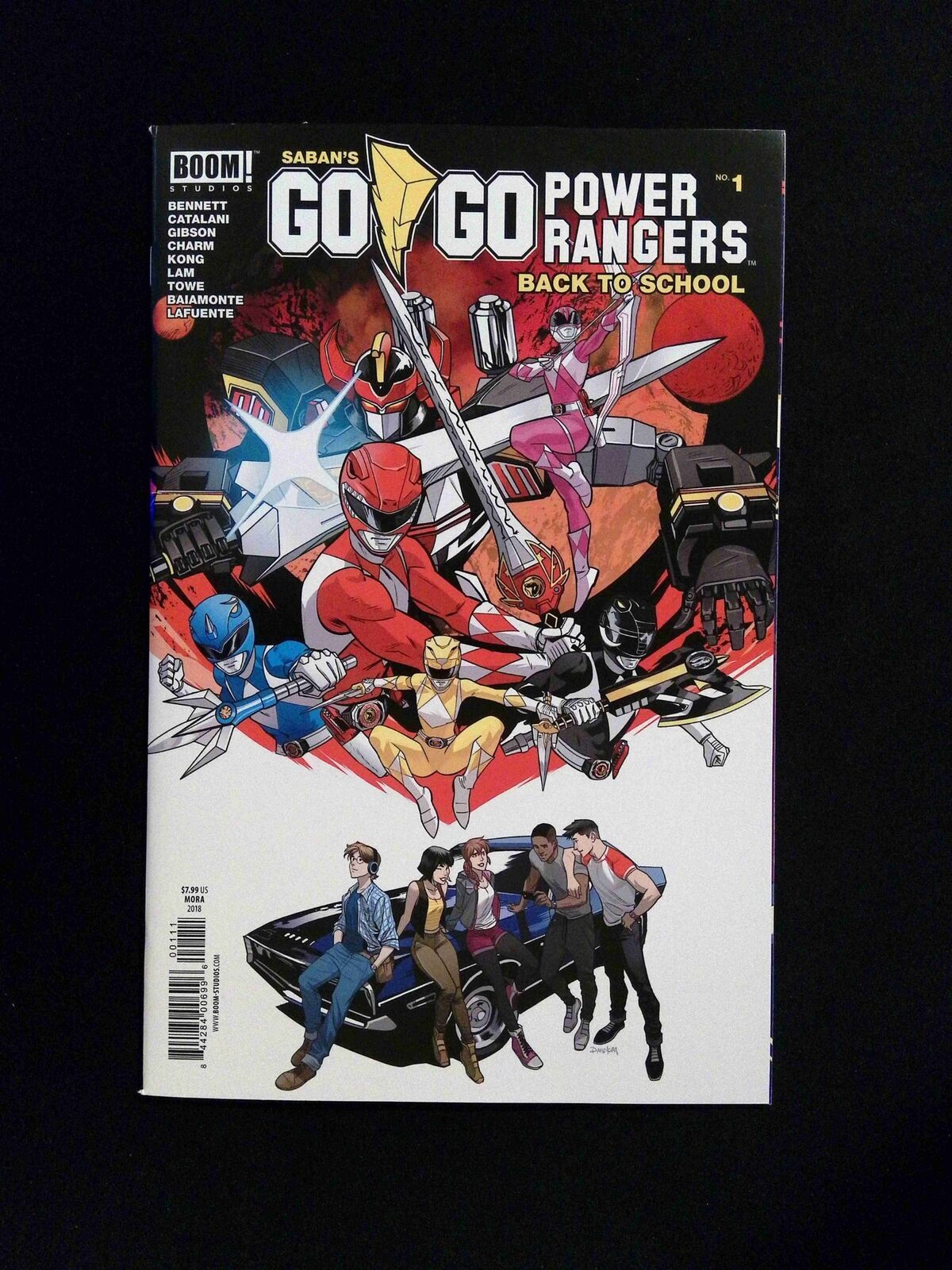 Go Go Power Rangers Back To School #1 Boom Comics 2018 NM- | Comic ...