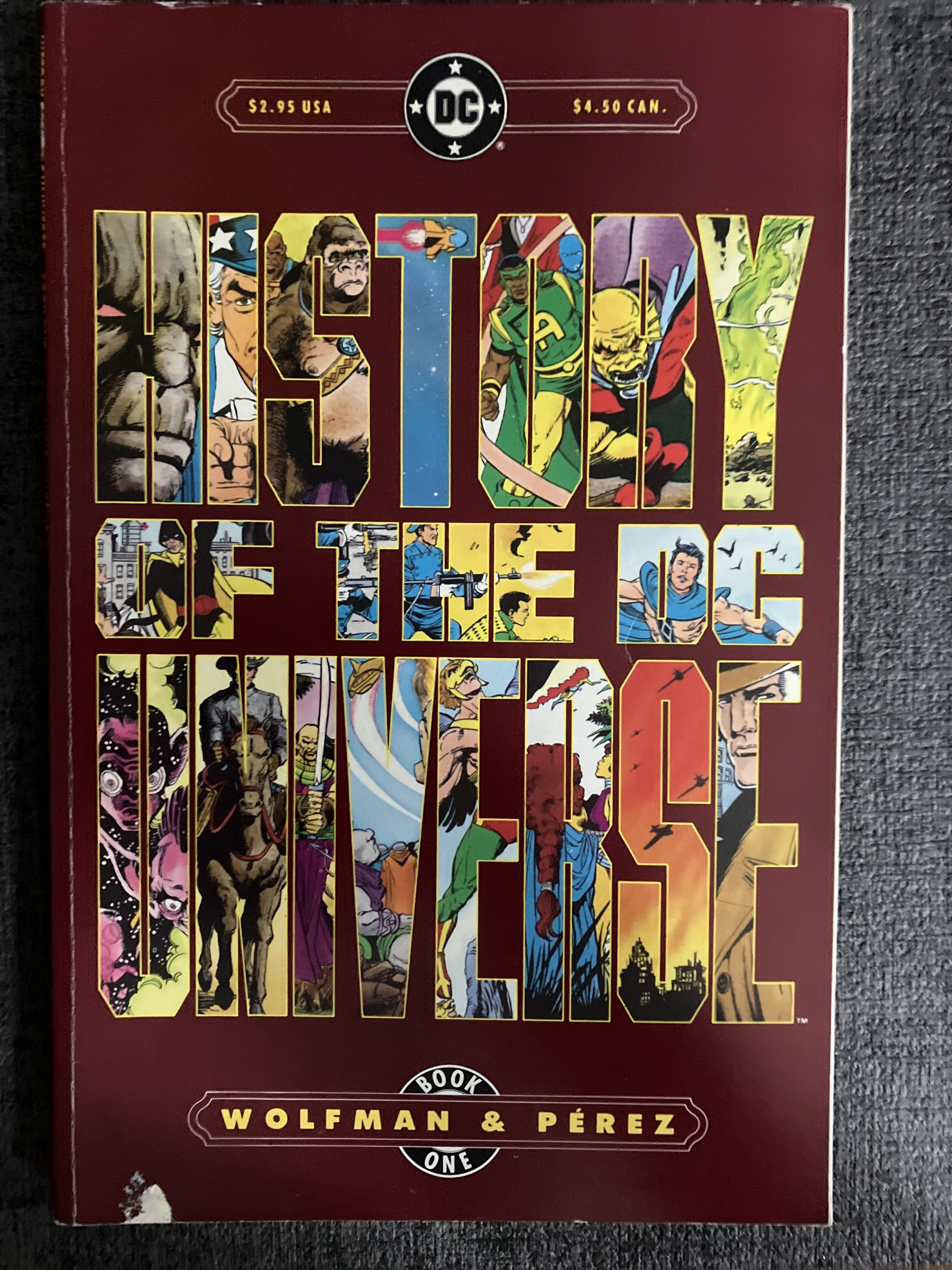 History of the DC Universe #2 (1986) History of the DC Universe / DCU ...