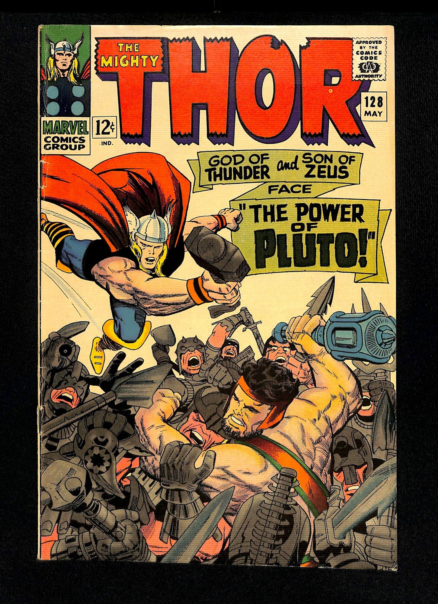 Thor #128 Power of Pluto! Hercules! Odin! | Full Runs & Sets, Marvel ...