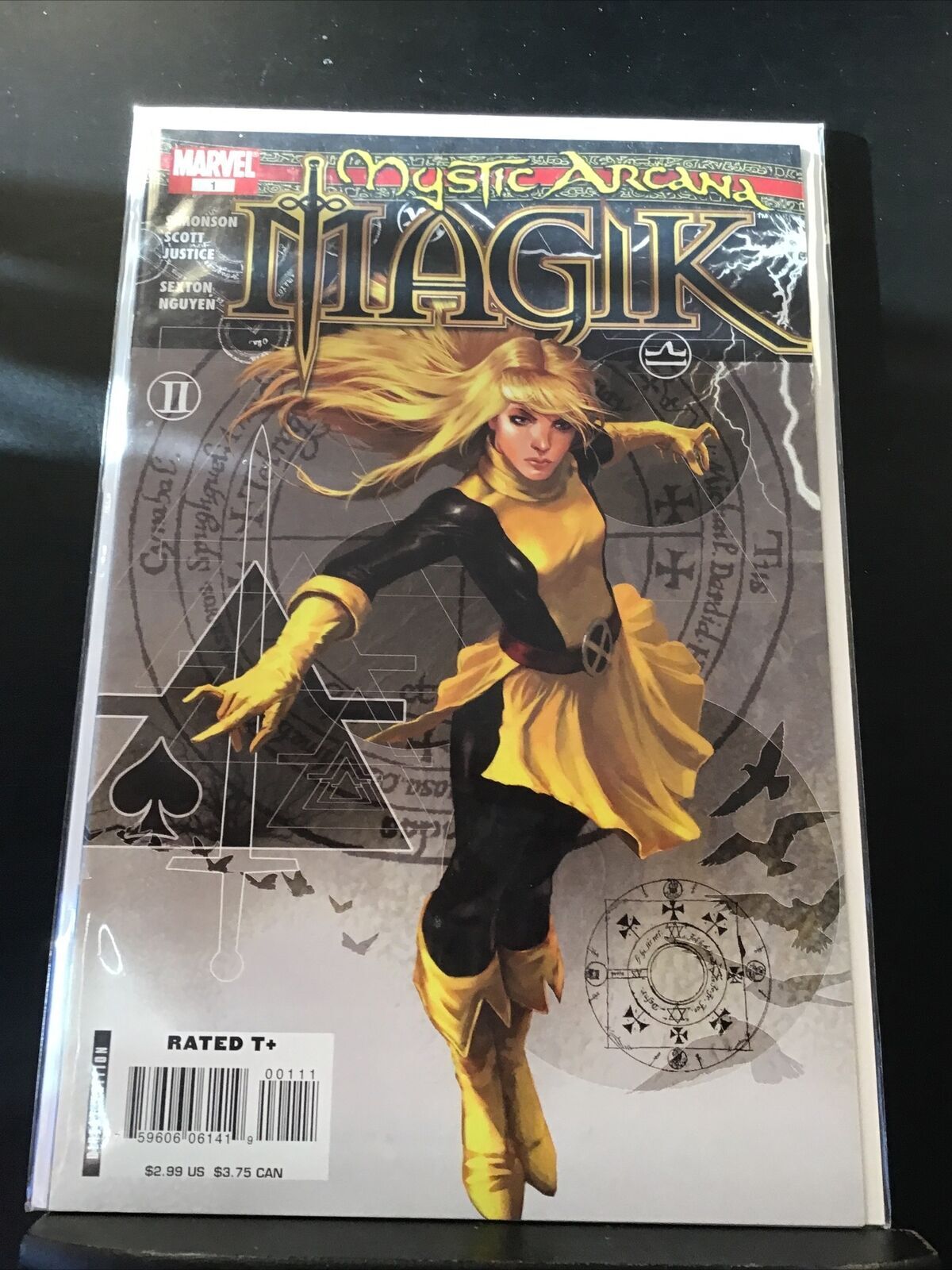 Marvel Mystic Arcana Set… Scarlet Witch, Black Knight, Magik, Sister ...