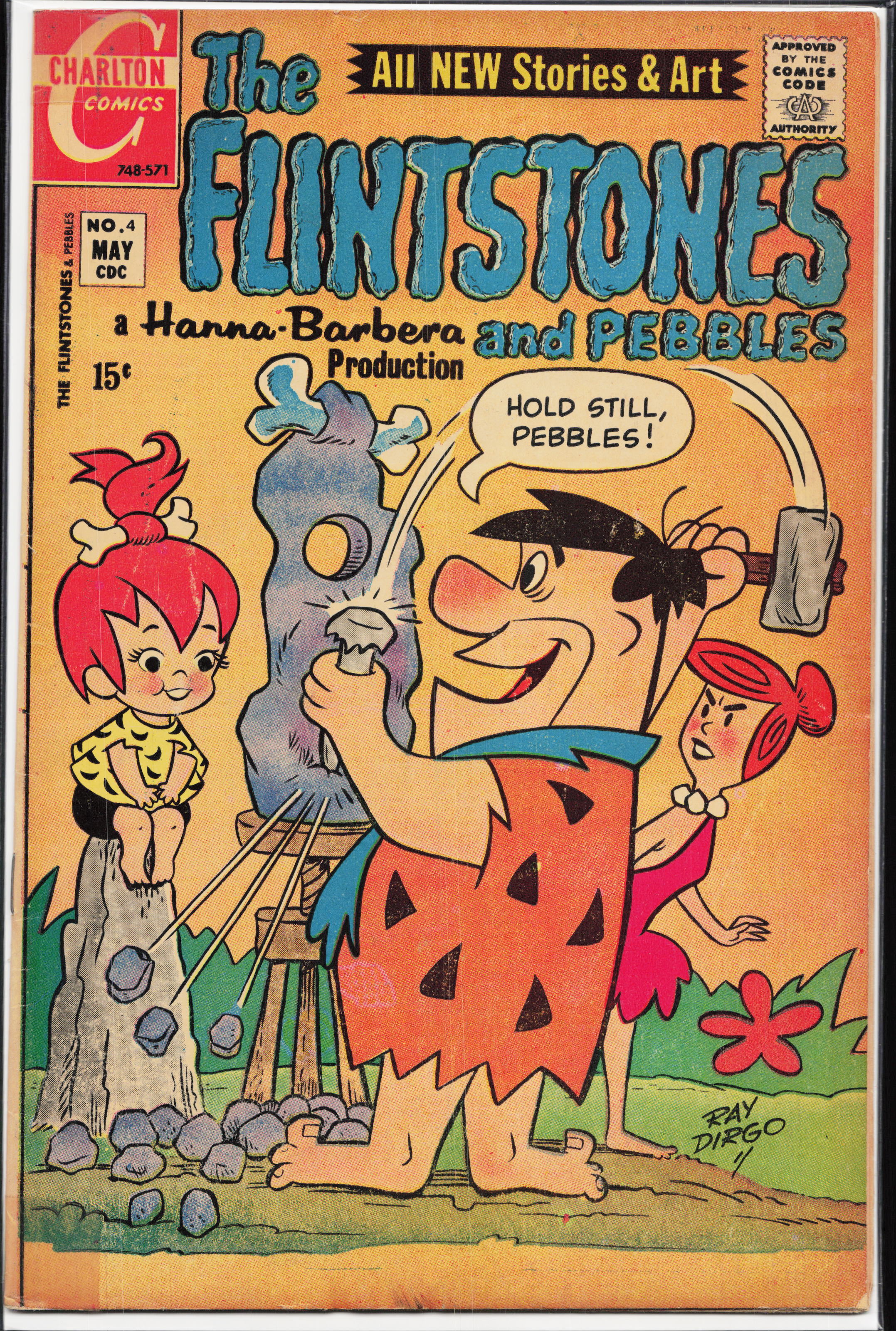 The Flintstones and Pebbles #4 (1971) Fred Flintstone | Comic Books ...