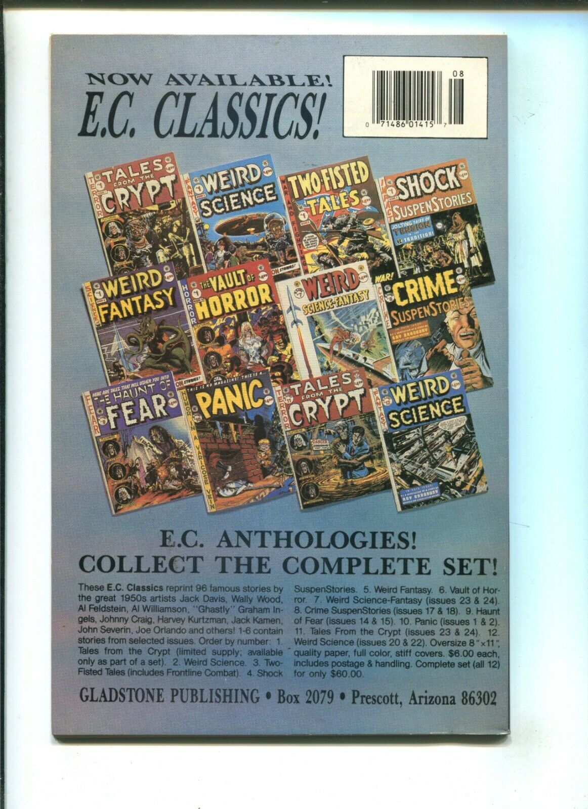 Vault of Horror #1 - Feat Vault-Keeper OLD Witch Crypt-Keeper (9.0 ...