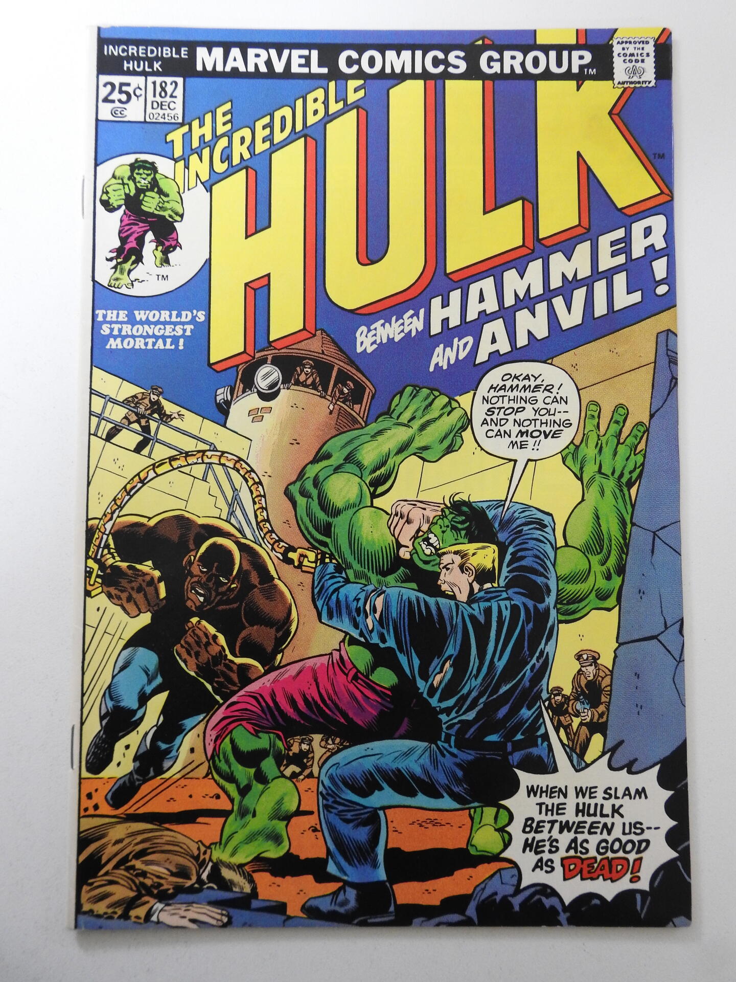 The Incredible Hulk #182 (1974) FN+ Condition! MVS intact! | Comic ...