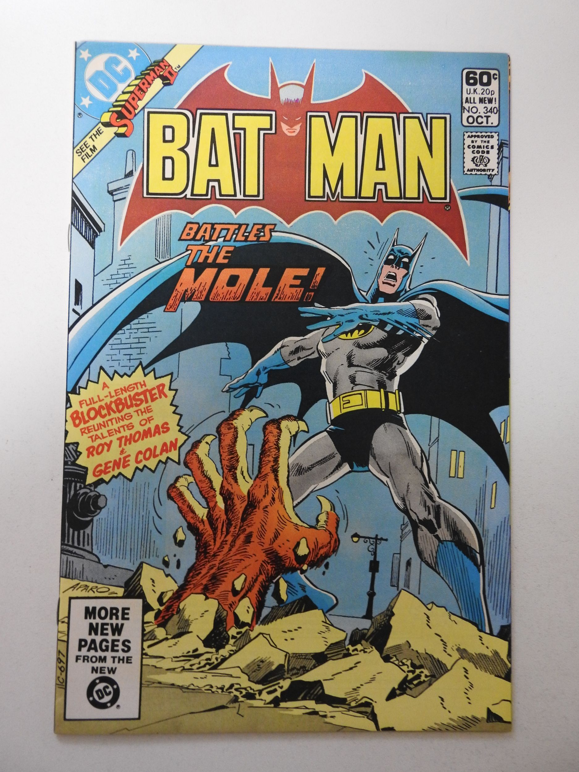 Batman #340 (1981) FN/VF Condition! Atari Insert intact! | Comic Books ...