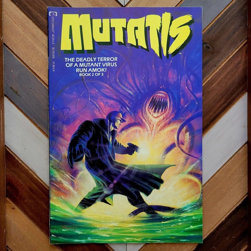 MUTATIS #1-2 (Marvel/Epic 1992) Series Premiere, Set of 2. Mutant Virus ...