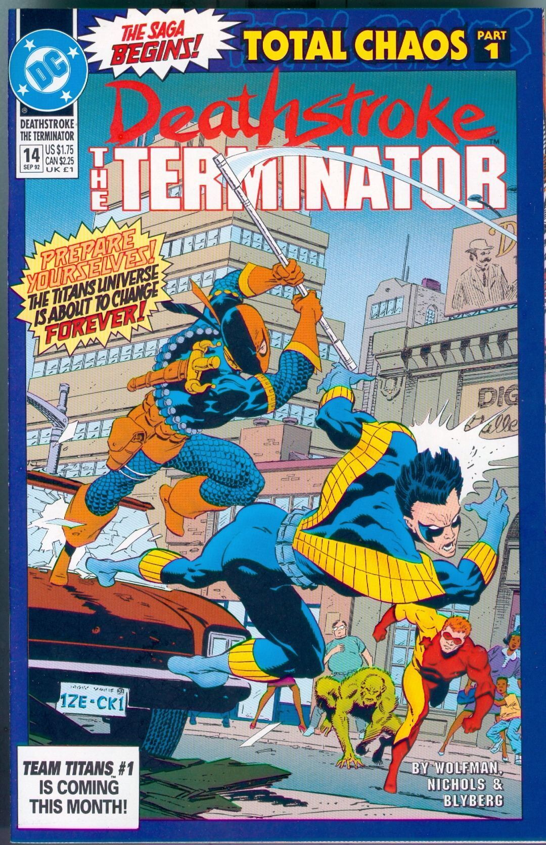 Deathstroke the Terminator #1 (1991) #5 6 7 8 9 10 & 14 Lot of 8 Issues ...