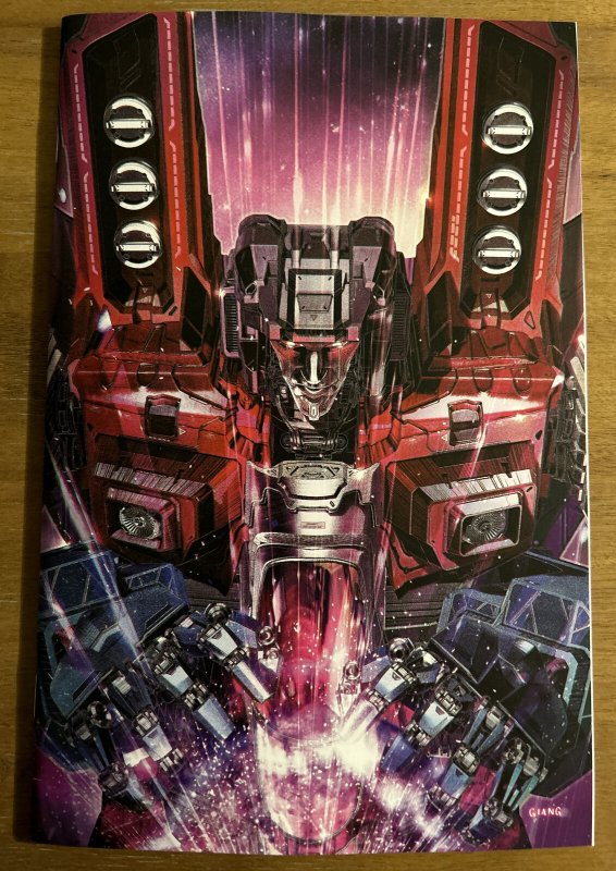 Transformers #1 John Giang Exclusive Virgin Variant RAW Limited Edition ...