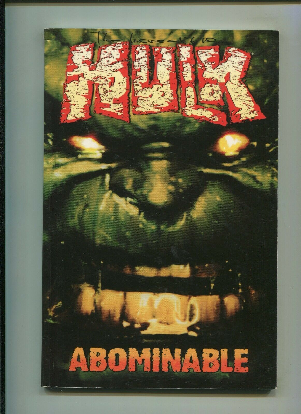 Incredible Hulk VOL. 4 TPB (8.0) Abominable,Sc!! 2003 | Comic Books ...
