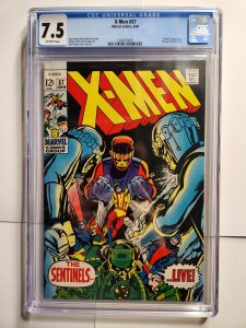 The X-Men #57 (1969) CGC 7.5 | Comic Books - Silver Age, Marvel / HipComic