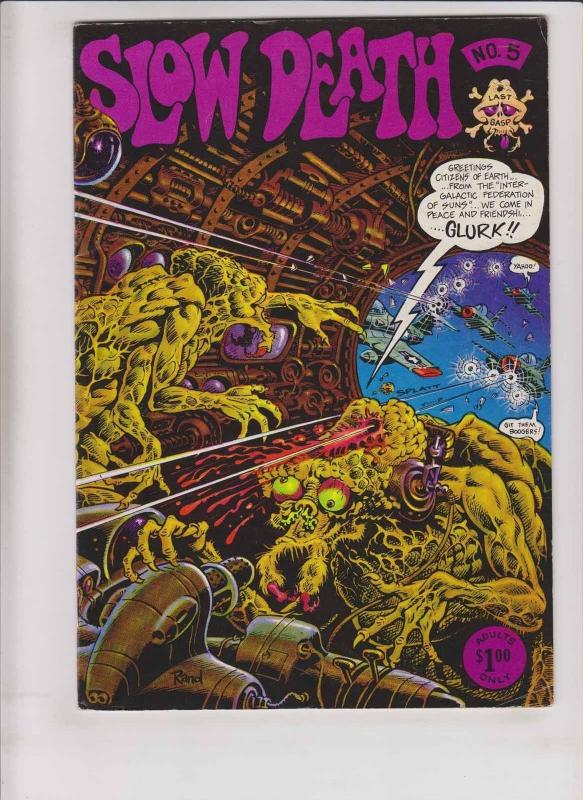 Slow Death #5 FN (3rd) print greg irons RICHARD CORBEN tom veitch RAND ...