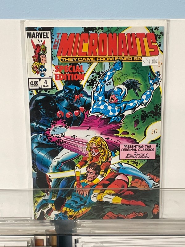 Micronauts: Special Edition #4 (1984) | Comic Books - Copper Age, Marvel, Horror & Sci-Fi / HipComic