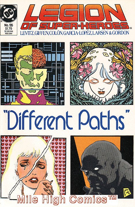 LEGION OF SUPER-HEROES (1984 Series) (DC) #55 Very Good Comics Book ...