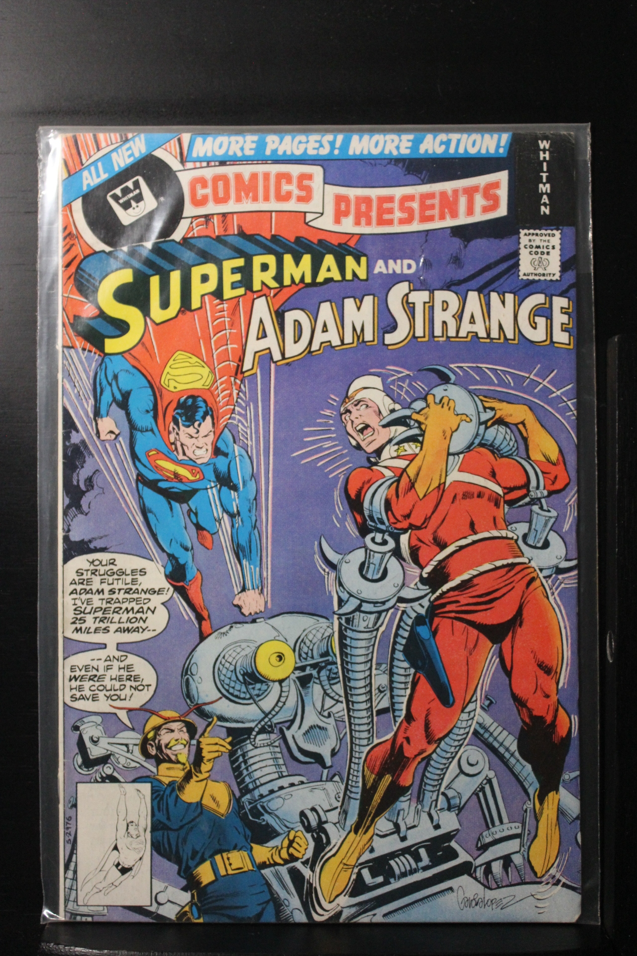 DC Comics Presents #3 Whitman Variant (1978) | Comic Books - Bronze Age ...