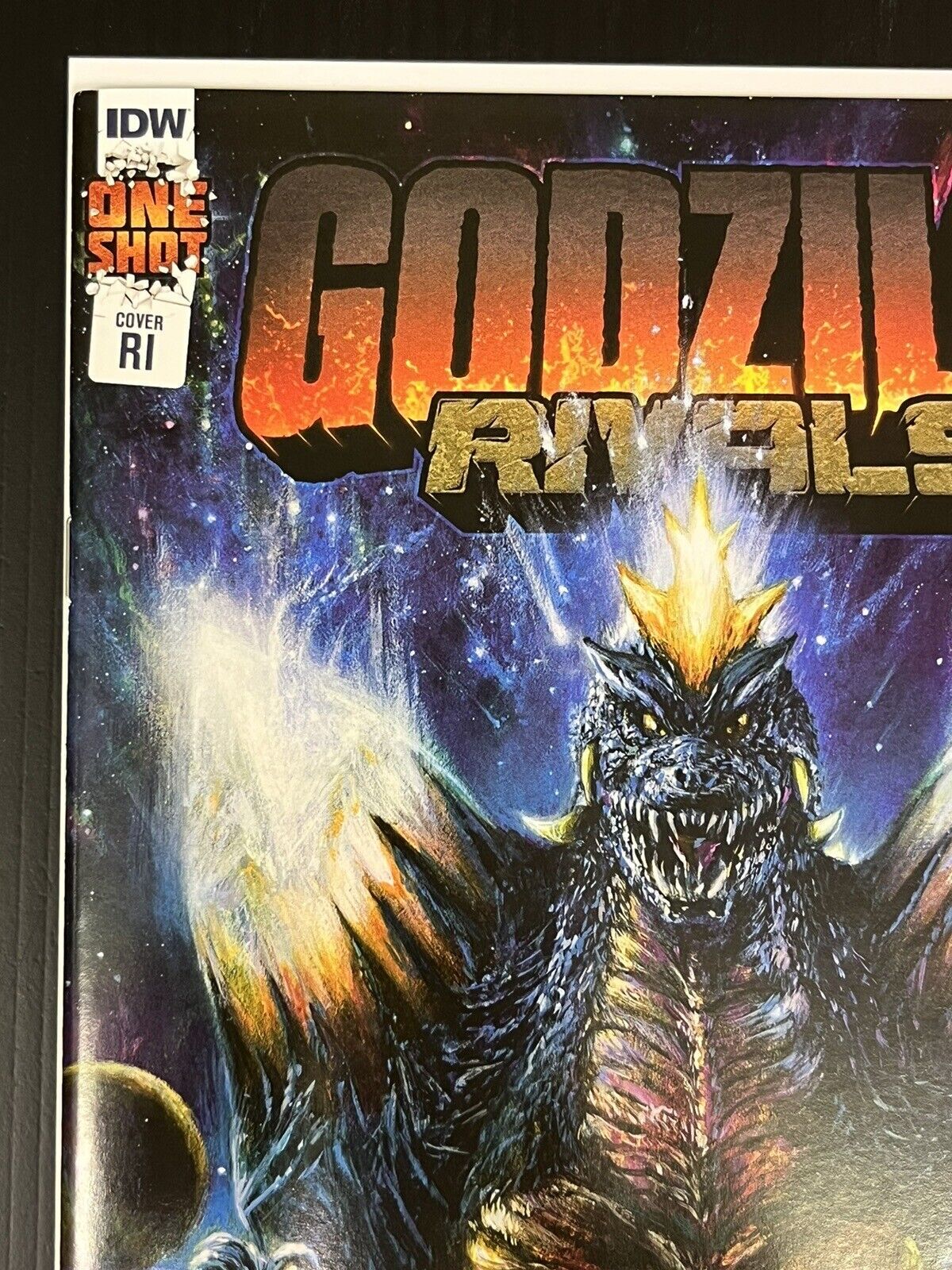 Godzilla Rivals VS. Spacegodzilla (2023) CVR a + C 1:10 Eggleton IDW ...