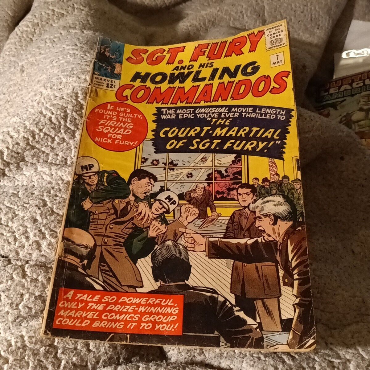 Marvel Comics SGT Fury and HIS Howling Commandos 7 Jack Kirby Stan LEE ...