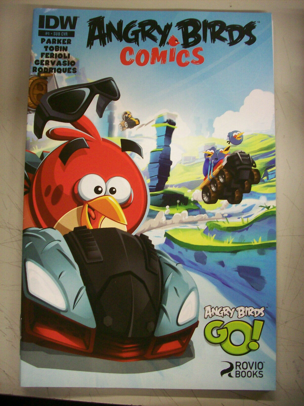 Angry Birds Comics #1 Subscription Variant Near Mint Unread | Comic ...