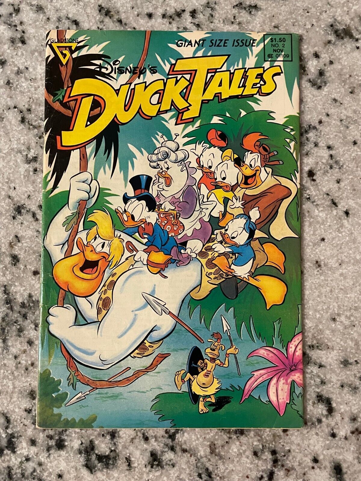 Duck Tales Giant Size #2 VG Gladstone Walt Disney Comic Book Goofy ...