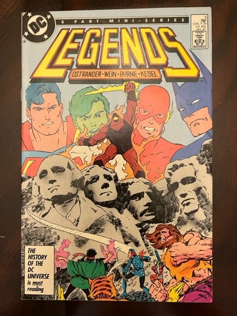 Legends #3 (1987) - NM | Comic Books - Copper Age, DC Comics, Justice ...