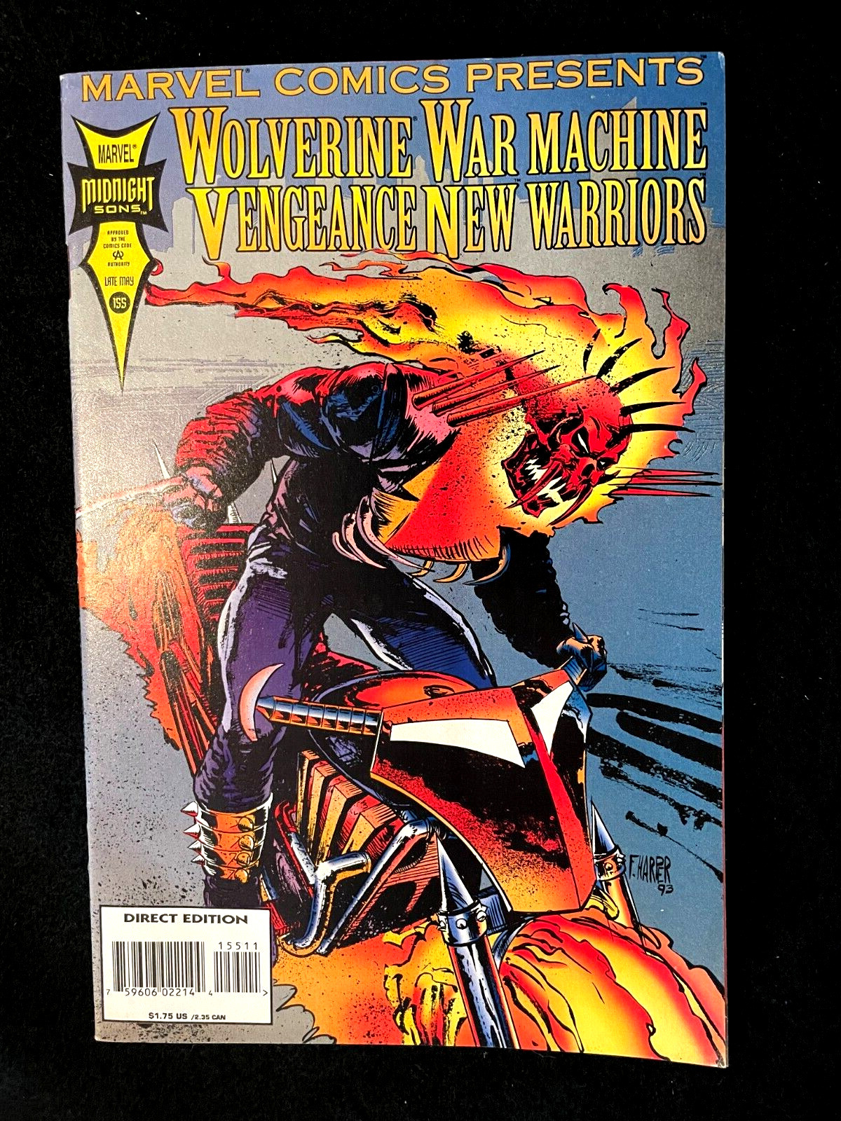 Marvel Comics Presents #155 1994 - Dual Cover Wolverine War Machine ...