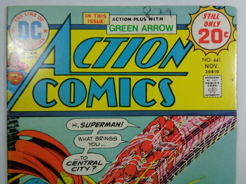Action Comics #441 VG/FN Flash Superman (1974) | Comic Books - Bronze ...